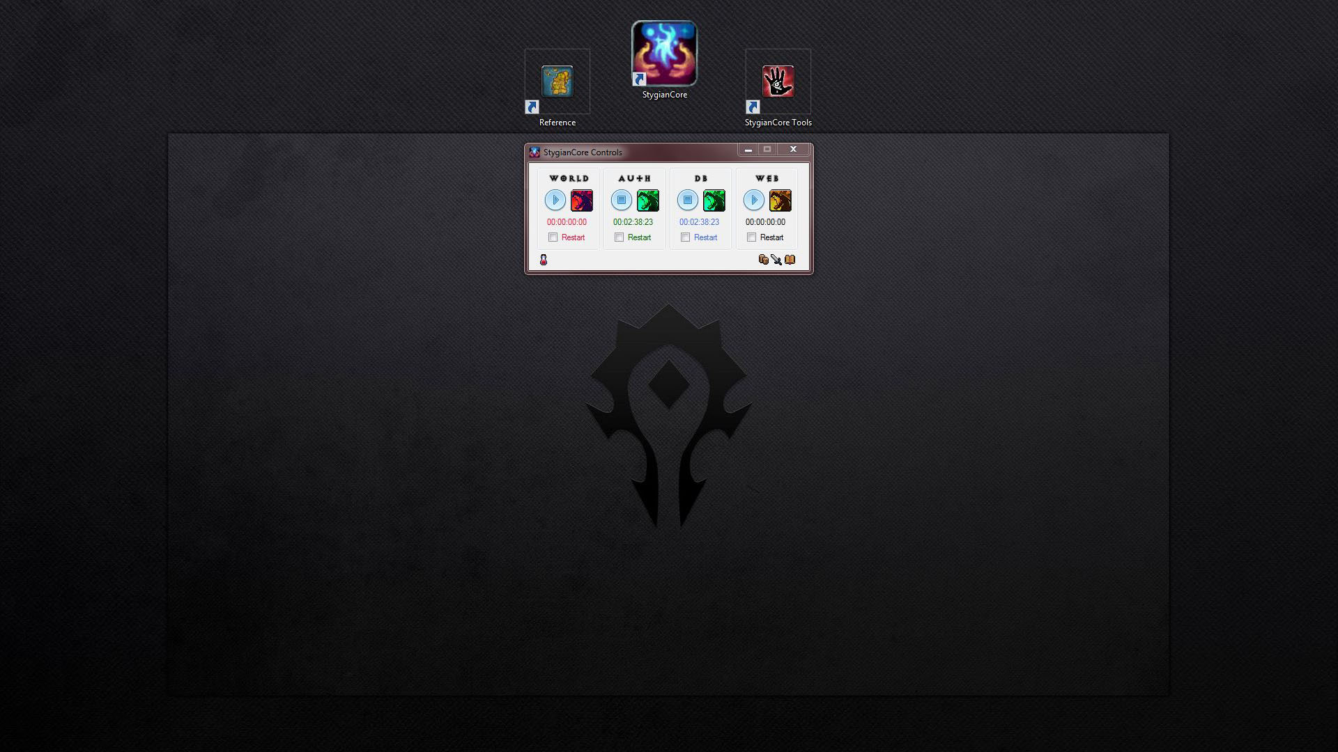 StygianCore Controls · Stay Awhile and Listen